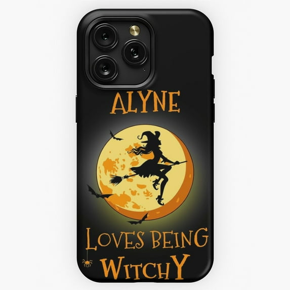 Alyne Autumn Witch Season Cozy Halloween Art iPhone Case 17 11 12 13 14 ...