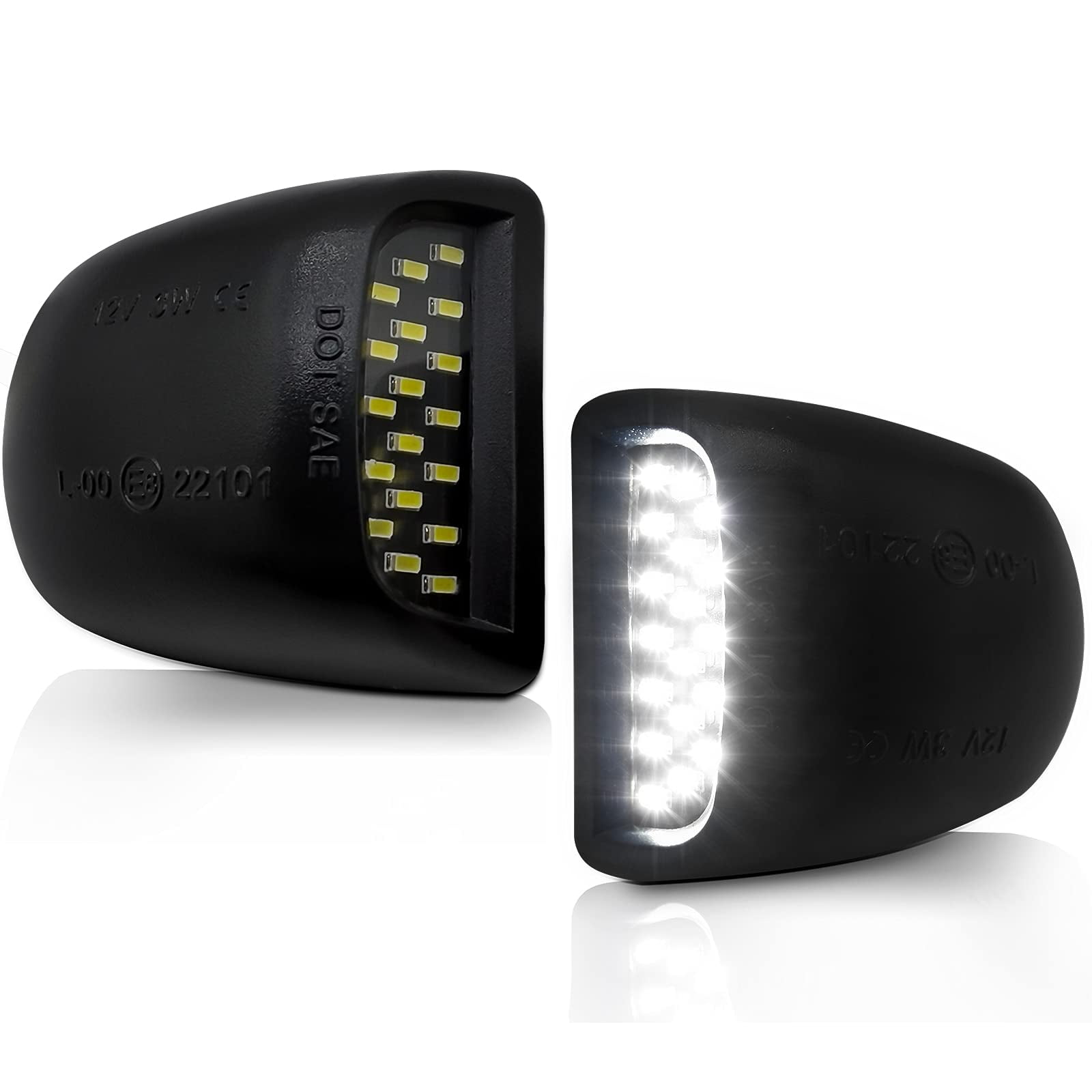 AlyoNed Full LED License SSF20 Plate Light Tag Lamp Assembly Compatible ...