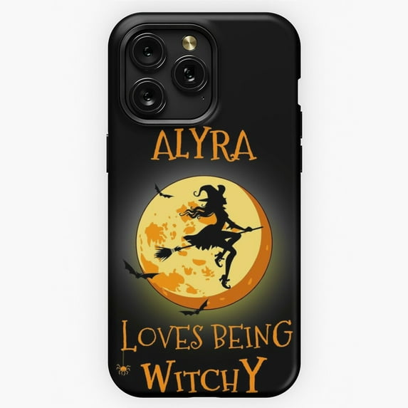 Alyra Bewitched Charm Cozy Fall Witch Theme iPhone Case 17 through 11 ...