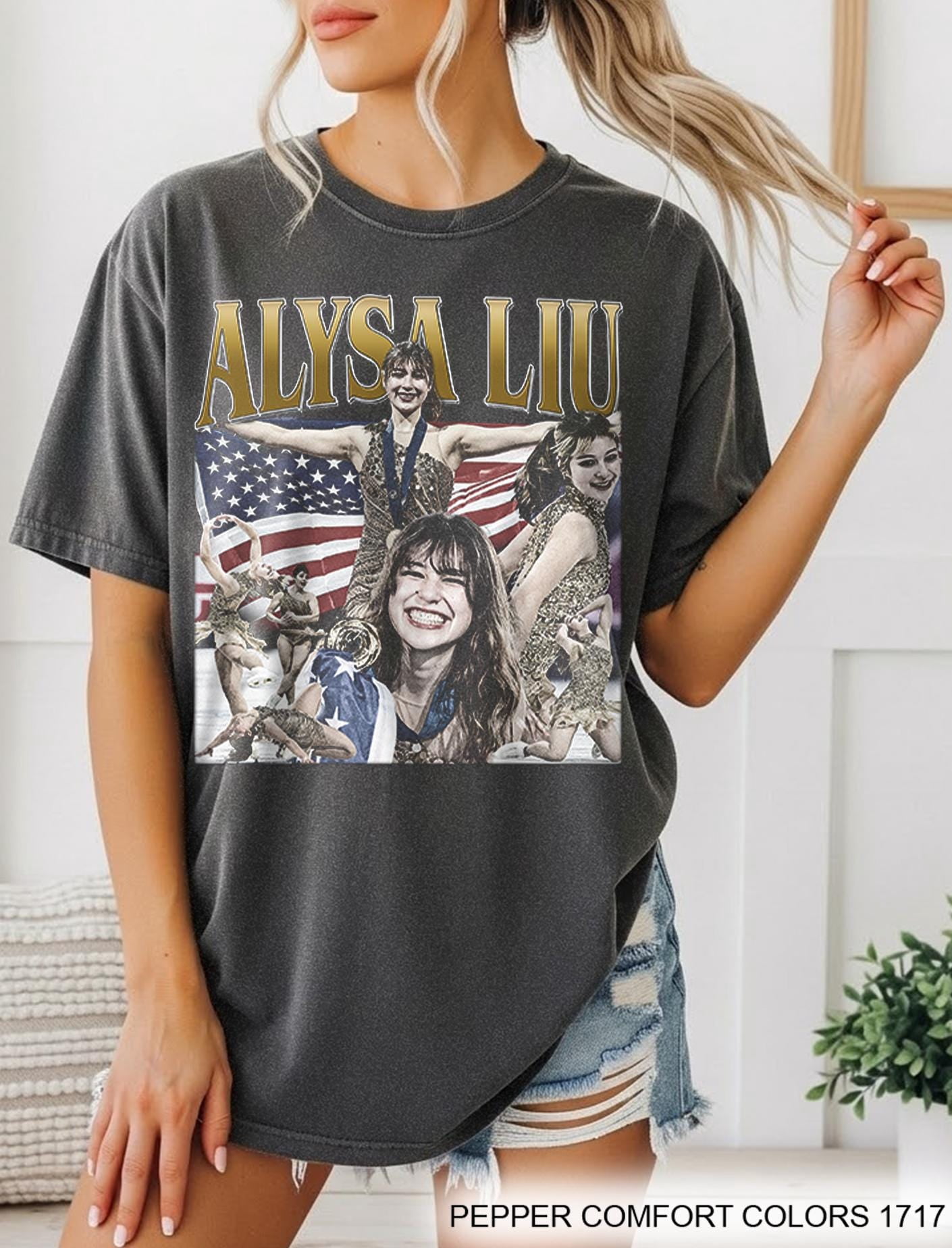 Alysa Liu Figure Skating Idol, Figure Skating Lover Shirt, Alysa Liu ...