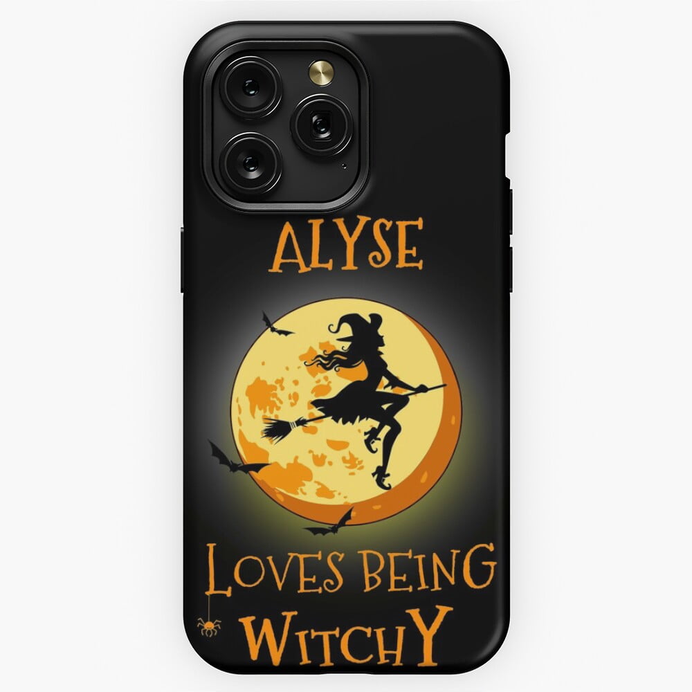 Alyse Cute Witchy Girl Season Gift iPhone Case 17 through 11 Pro Max ...