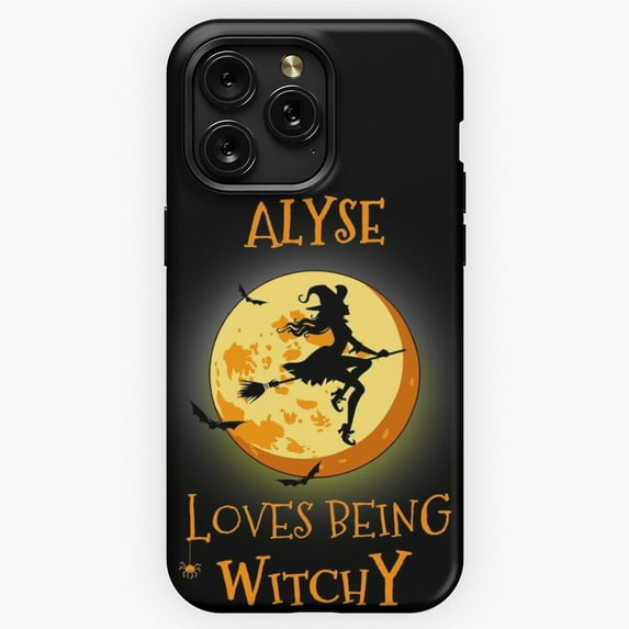 Alyse Cute Witchy Girl Season Gift iPhone Case 17 through 11 Pro Max ...