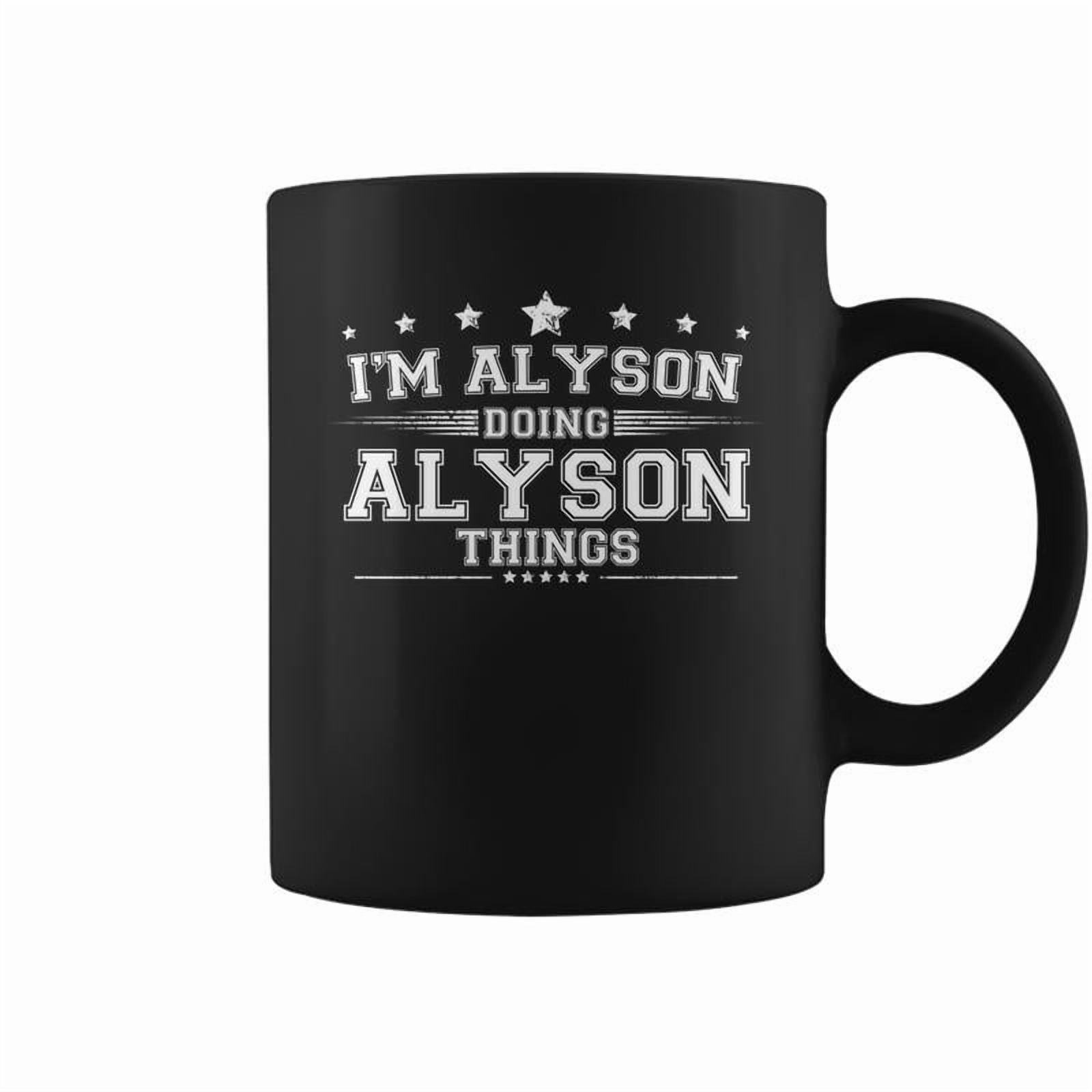 Alyson Graphic Design Printed Casual Daily Basic Coffee Mug - Walmart.com