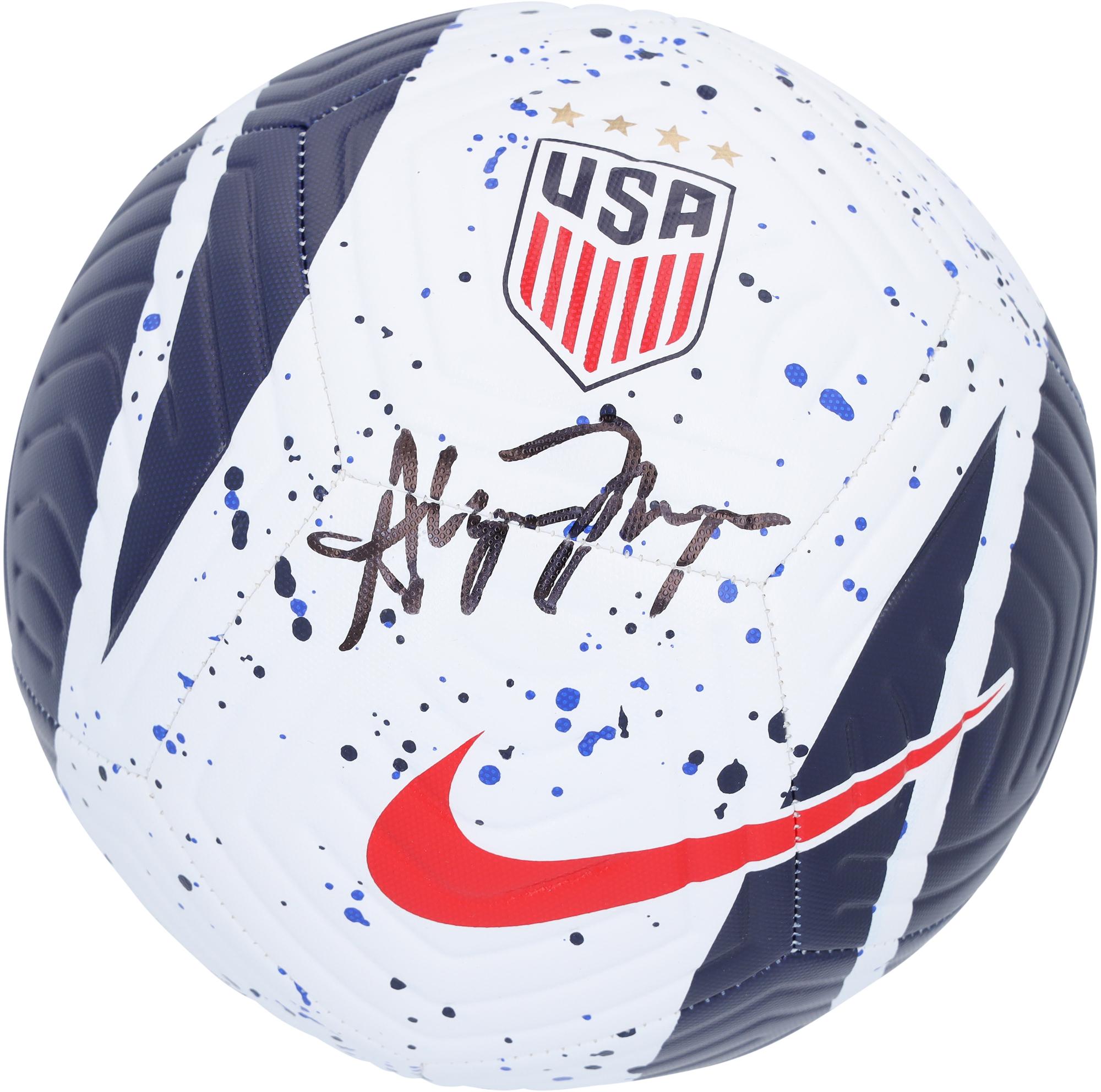 Alyssa Thompson U.S. Women's National Team Autographed Paint Splatter ...