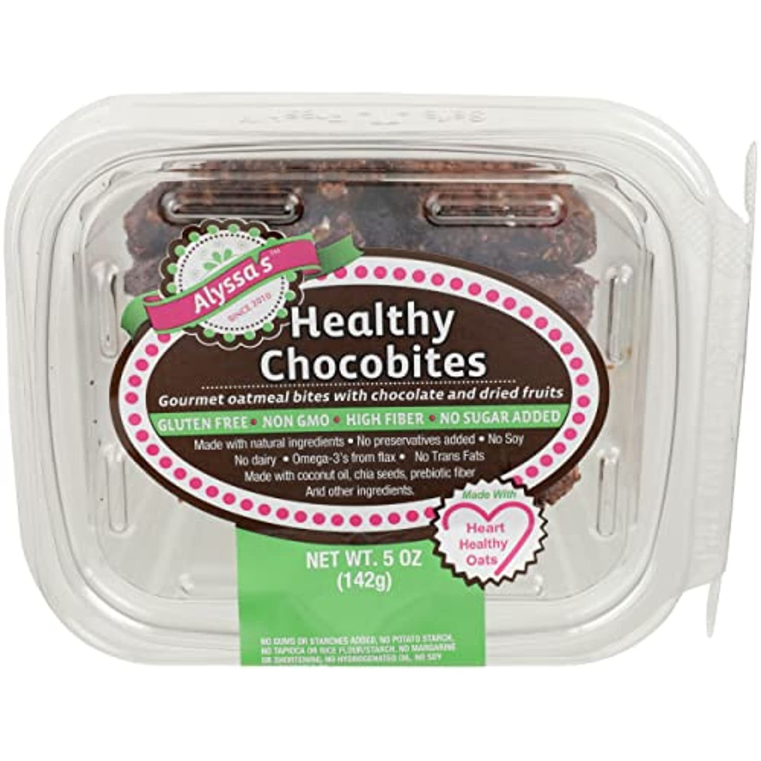 Alyssa's, Cookie Healthy Chocobite, 5 Ounce - Walmart.com