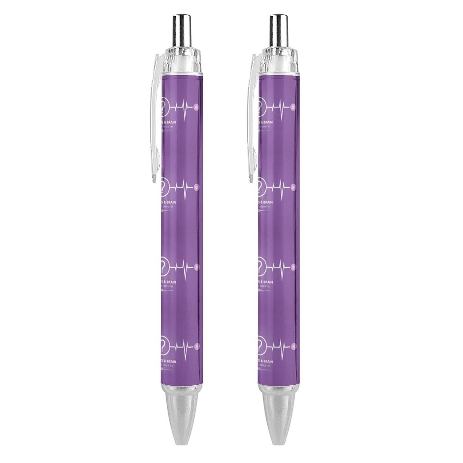 Alzheimer's And Brain Awareness Month Ballpoint Pen Retractable Pens ...