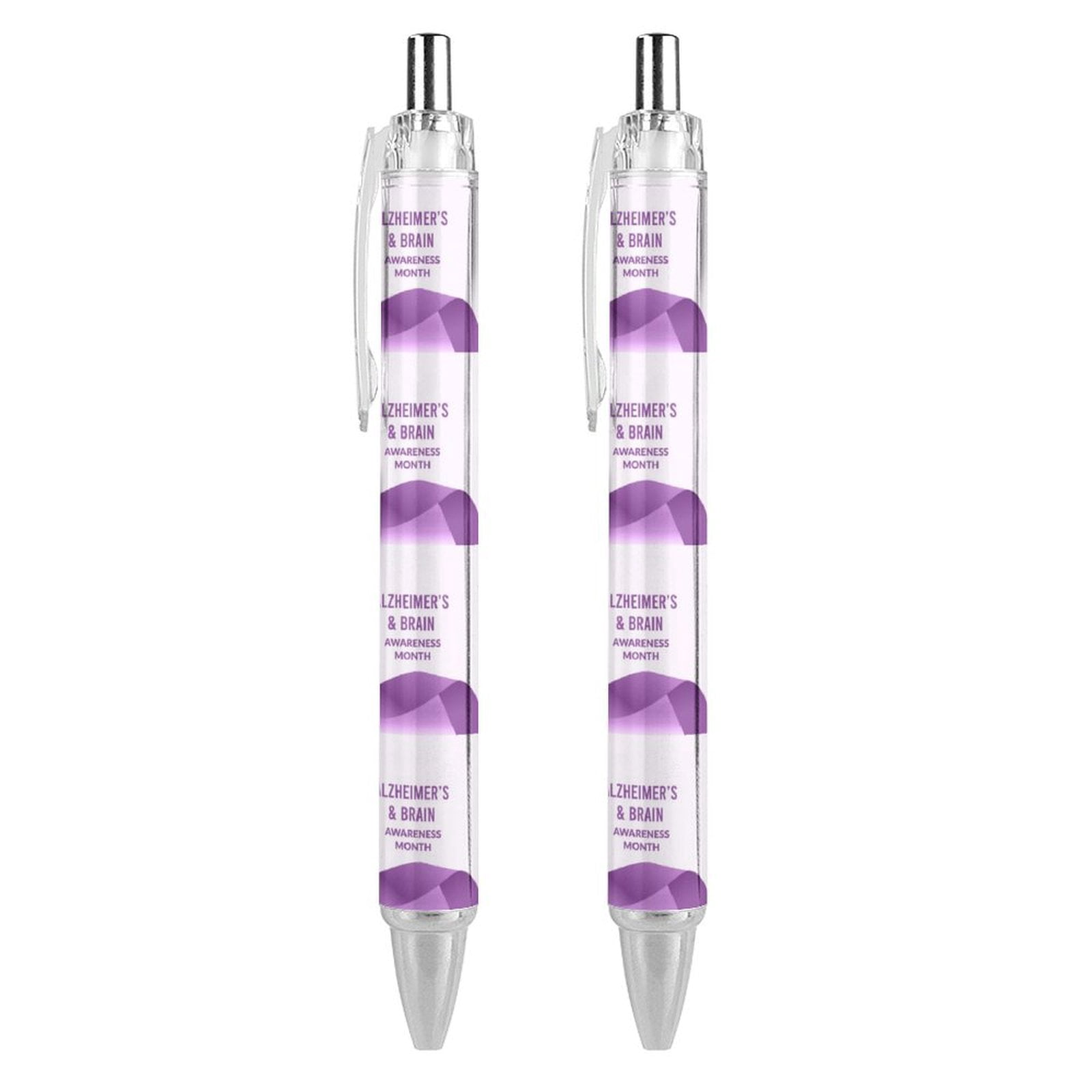 Alzheimer's And Brain Awareness Month Ballpoint Pen Retractable Pens ...