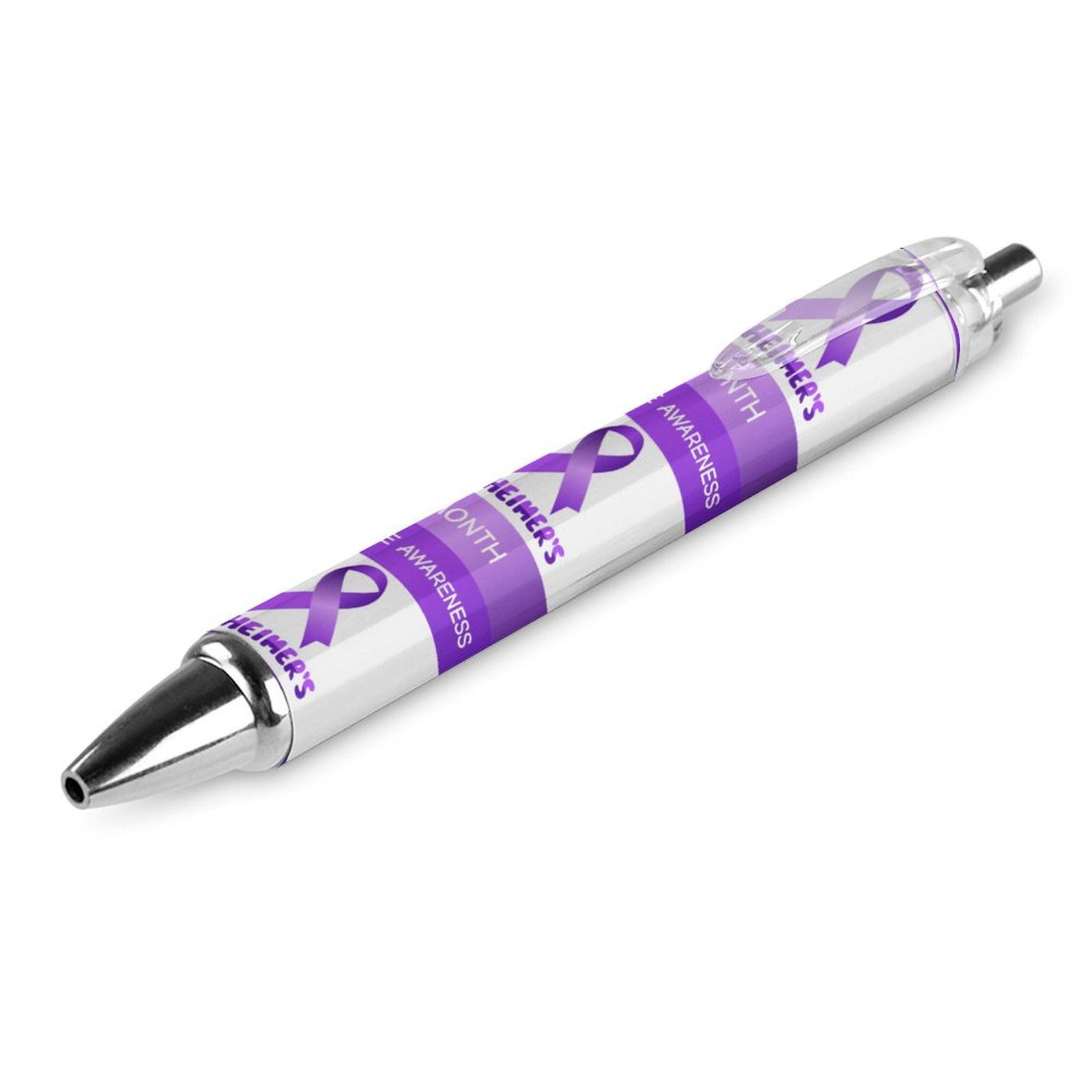 Alzheimer's And Brain Awareness Month Ballpoint Pen Retractable Pens ...