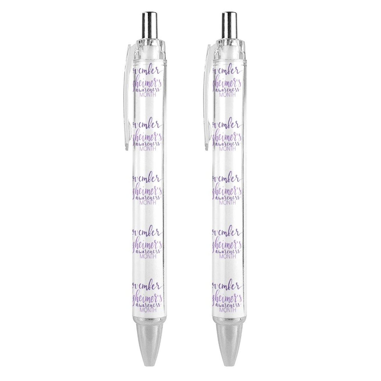 Alzheimer's And Brain Awareness Month Ballpoint Pen Retractable Pens ...