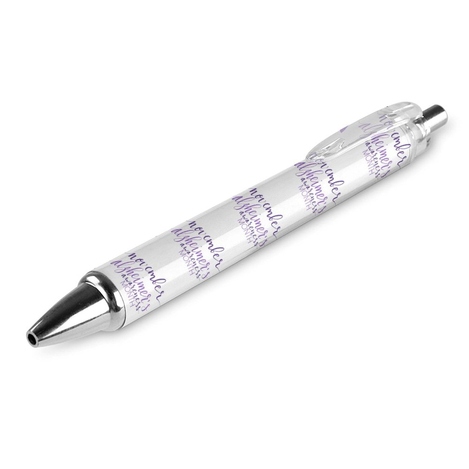 Alzheimer's And Brain Awareness Month Ballpoint Pen Retractable Pens ...