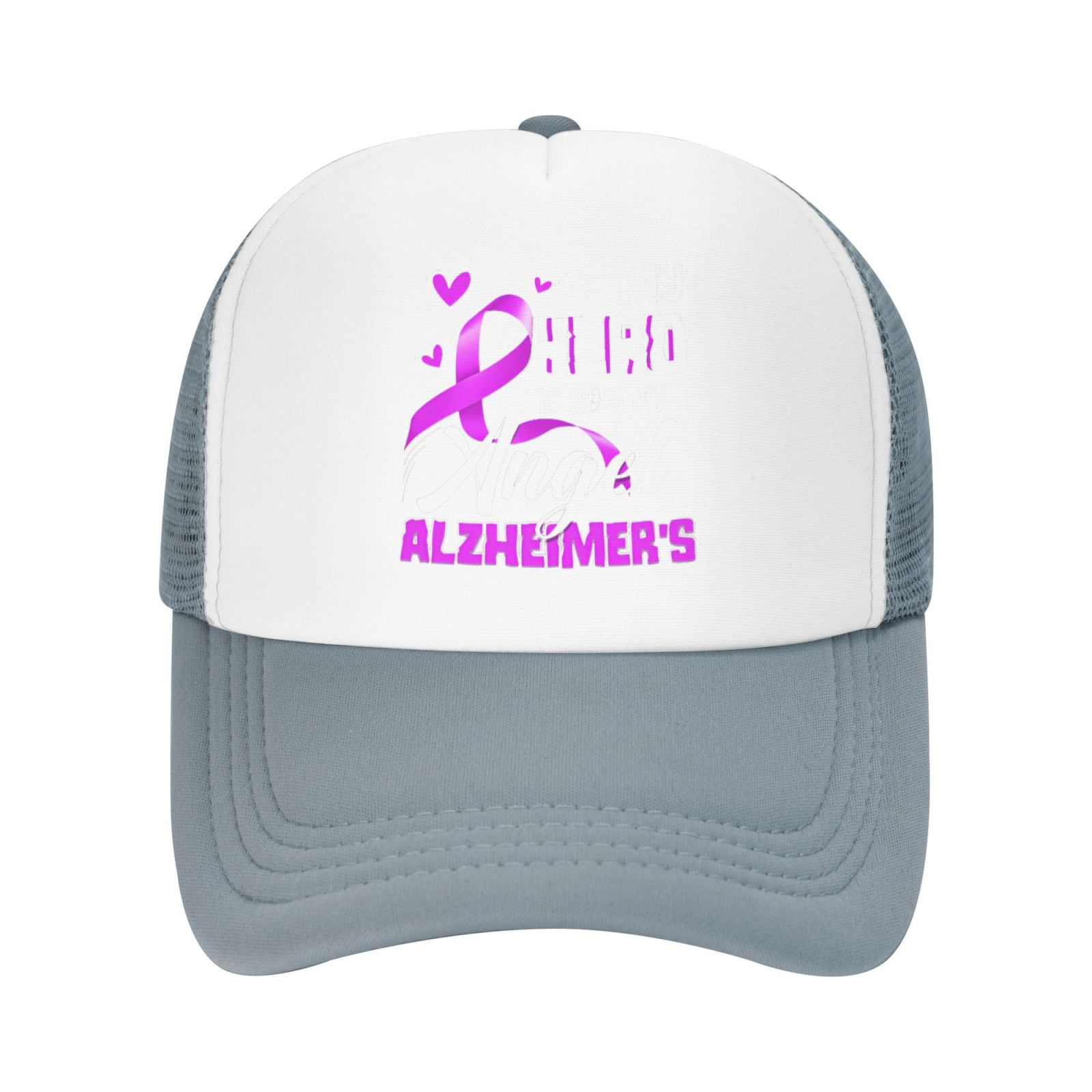 Alzheimer's Disease Awareness Hats for Men Women Mesh Baseball Cap ...