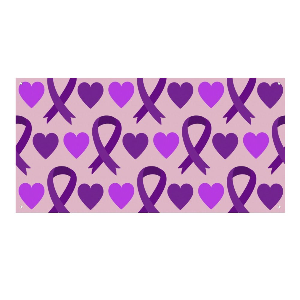 Alzheimer’s Disease Awareness Month Banners Flag Hanging Backdrop Sign ...