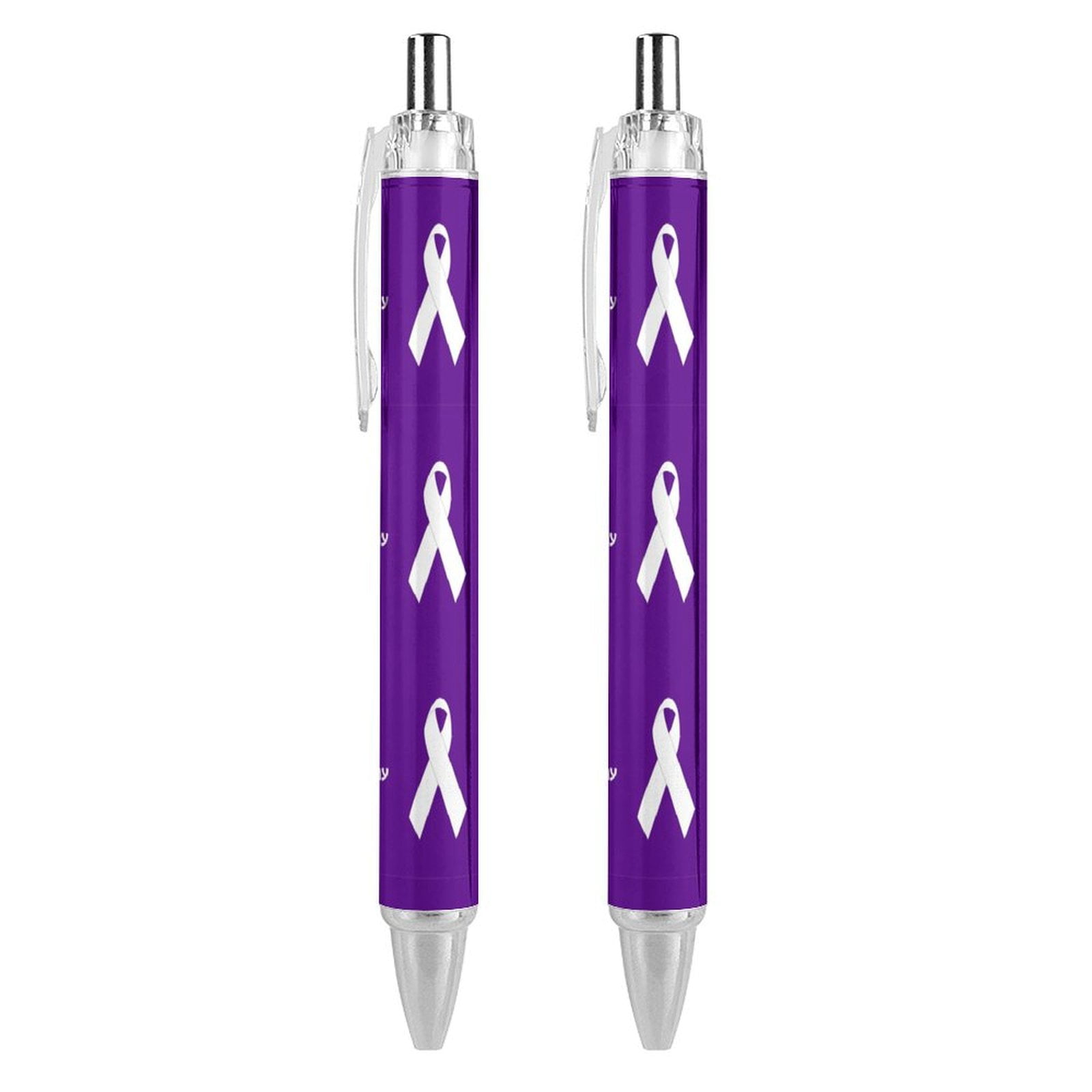 Alzheimer's Disease Awareness Month Purple Ribbon Ballpoint Pen ...