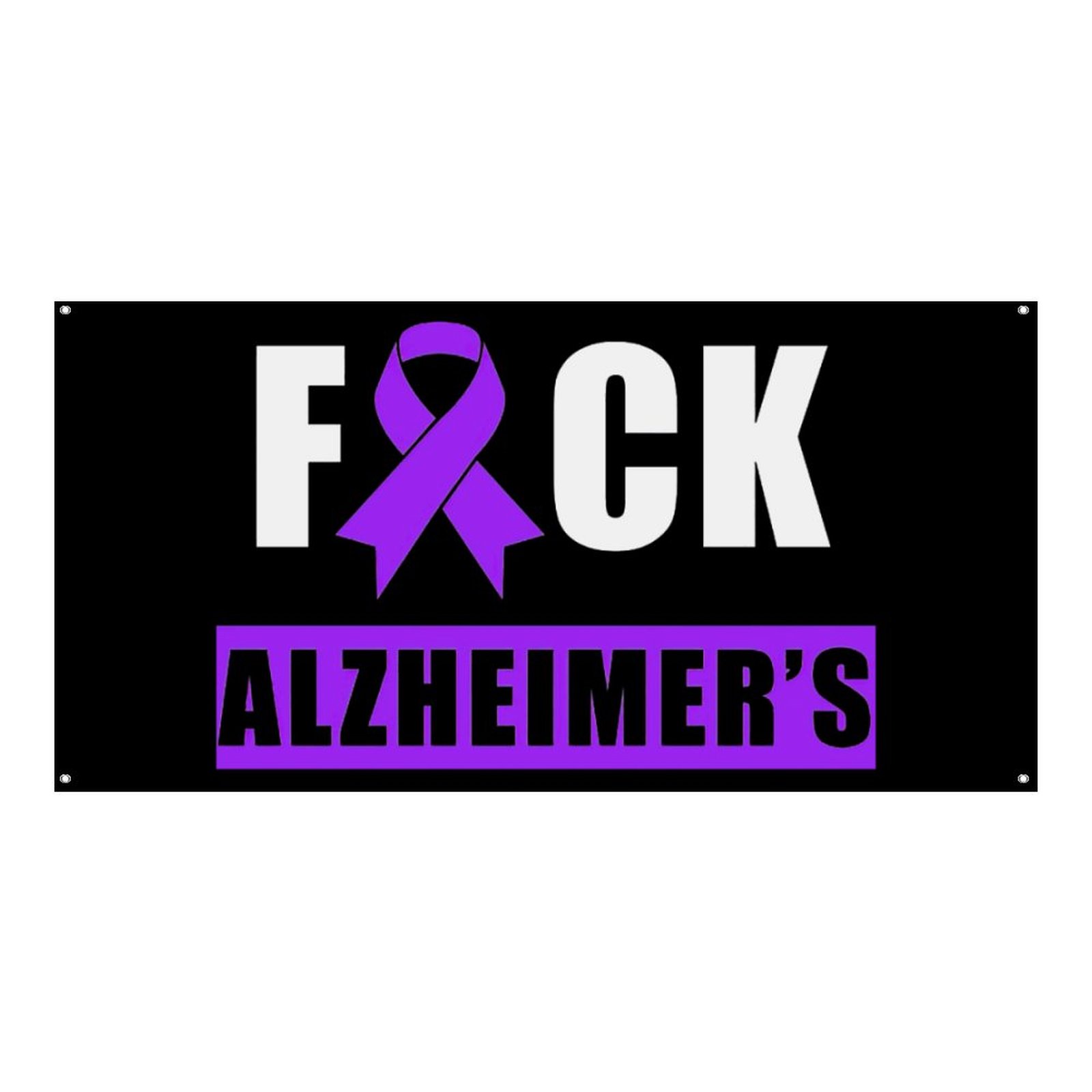 Alzheimers Awareness Month Banners Flag Hanging Backdrop Sign Wall ...