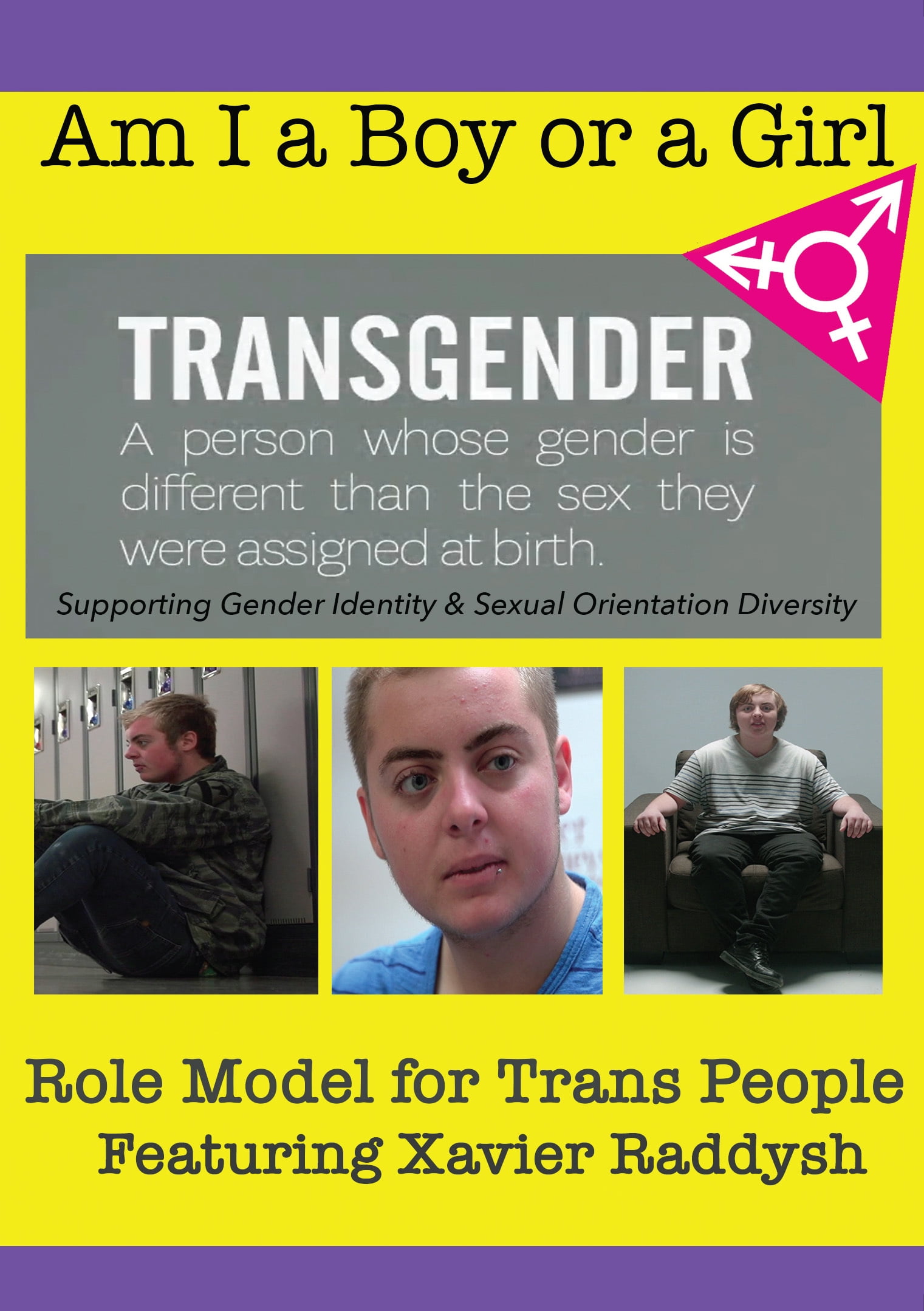 Am I A Boy or Girl Featuring Xavier Raddysh - Role Model for Trans ...