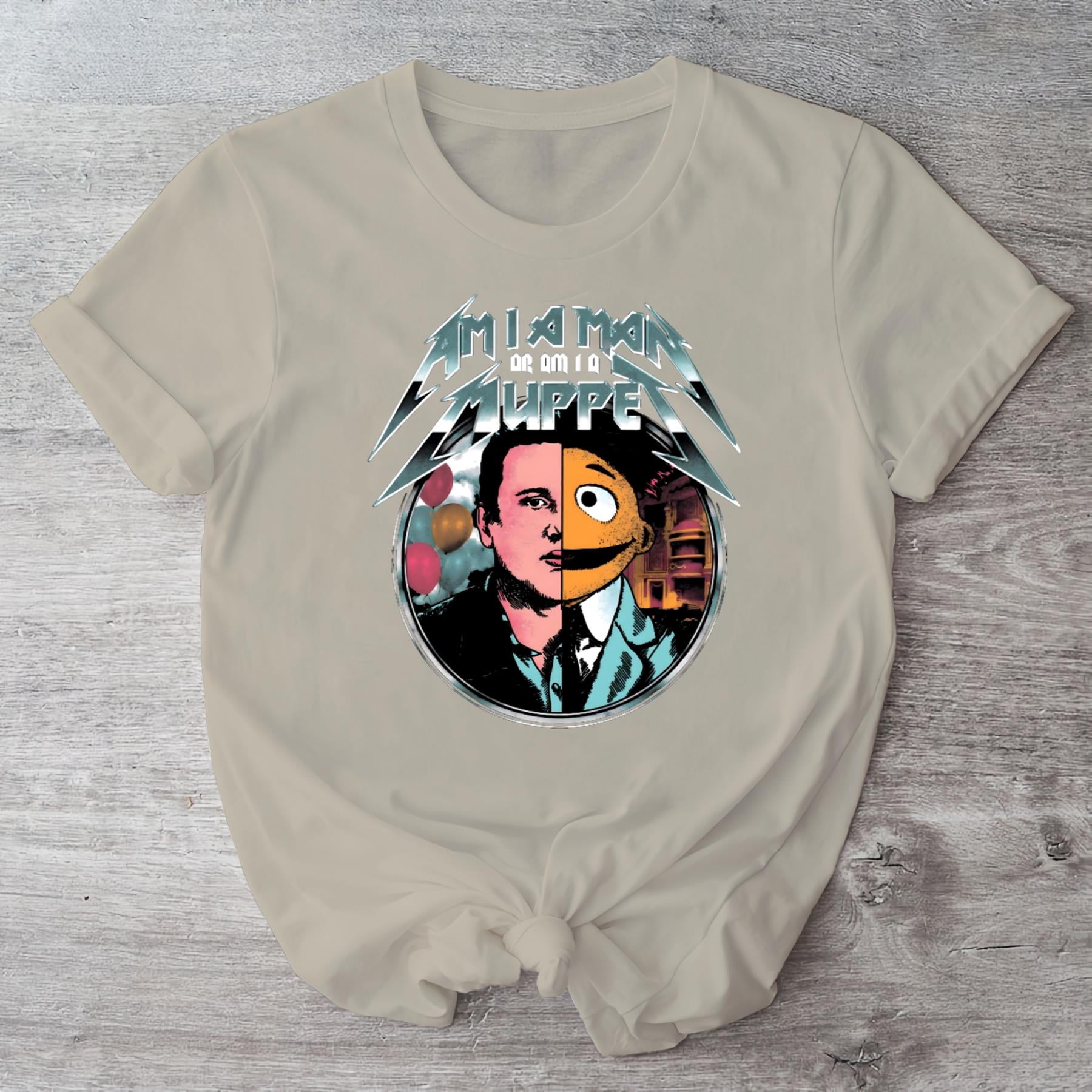 Am I A Man Or Am I A Muppet T-Shirt, The Muppets Tshirt, Muppets Unisex ...