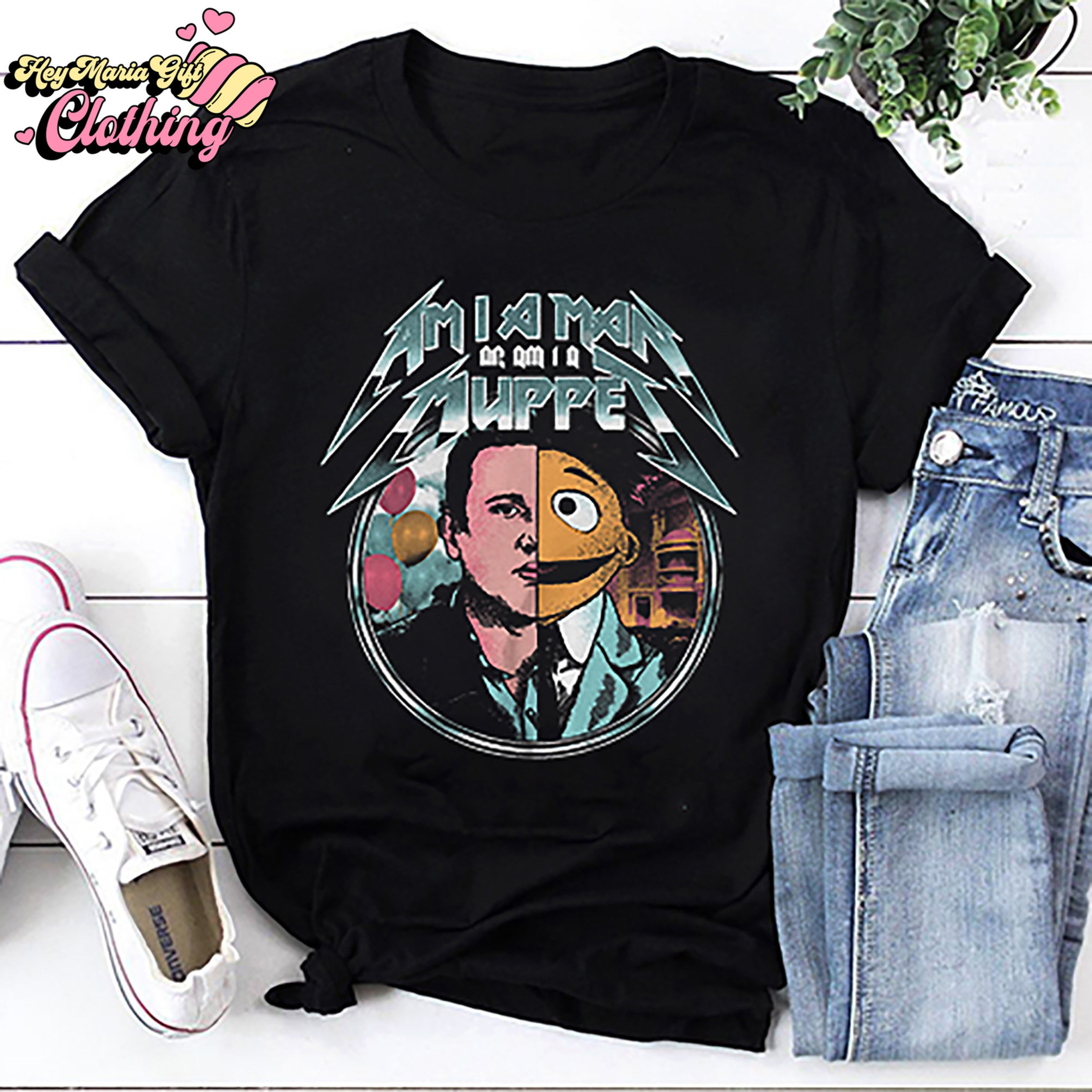 Am I A Man Or Am I A Muppet T-Shirt, The Muppets Tshirt, Muppets Unisex ...