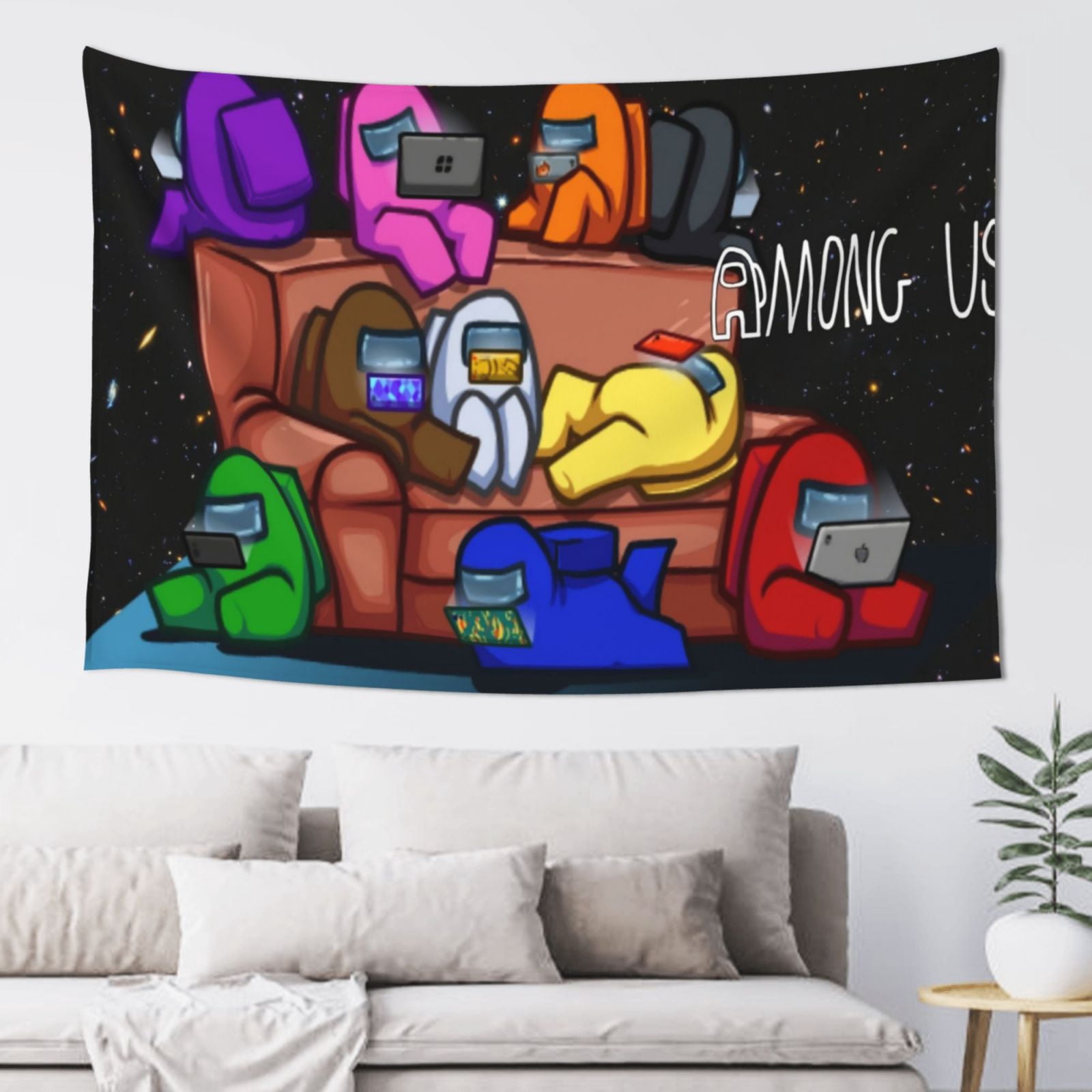 Am-Ong Us Tapestry 60x40in(152x102cm) Funny Bedroom Tapestries College ...