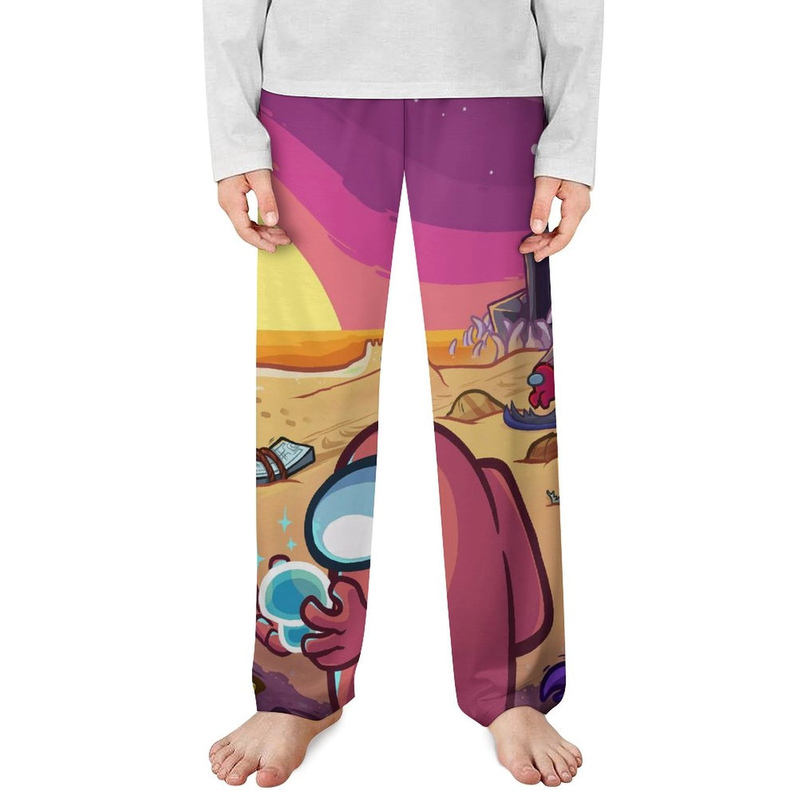 Am-ong Us Children's Pajamas Kids Home Pants Sleep Bottoms Lounge ...