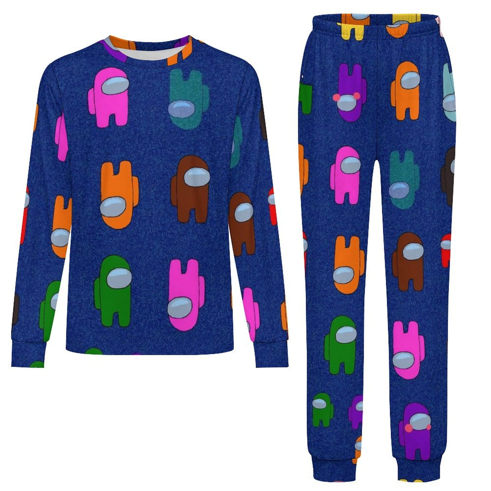 Am-ong Us Cute Pajamas for Girls Boys Leisure Wear Milk Fiber Long ...