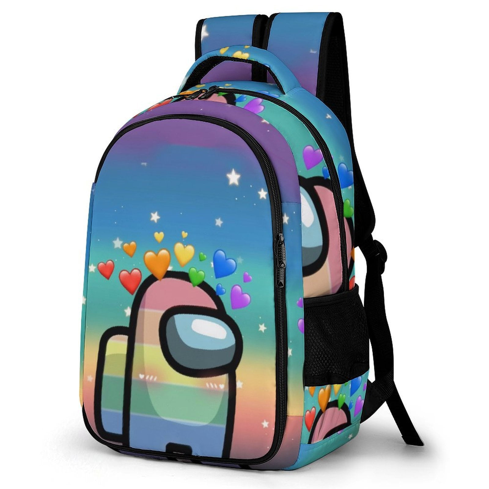 Am-ong-us Cartoon Backpack Lightweight Small Durable Daypack for Travel ...