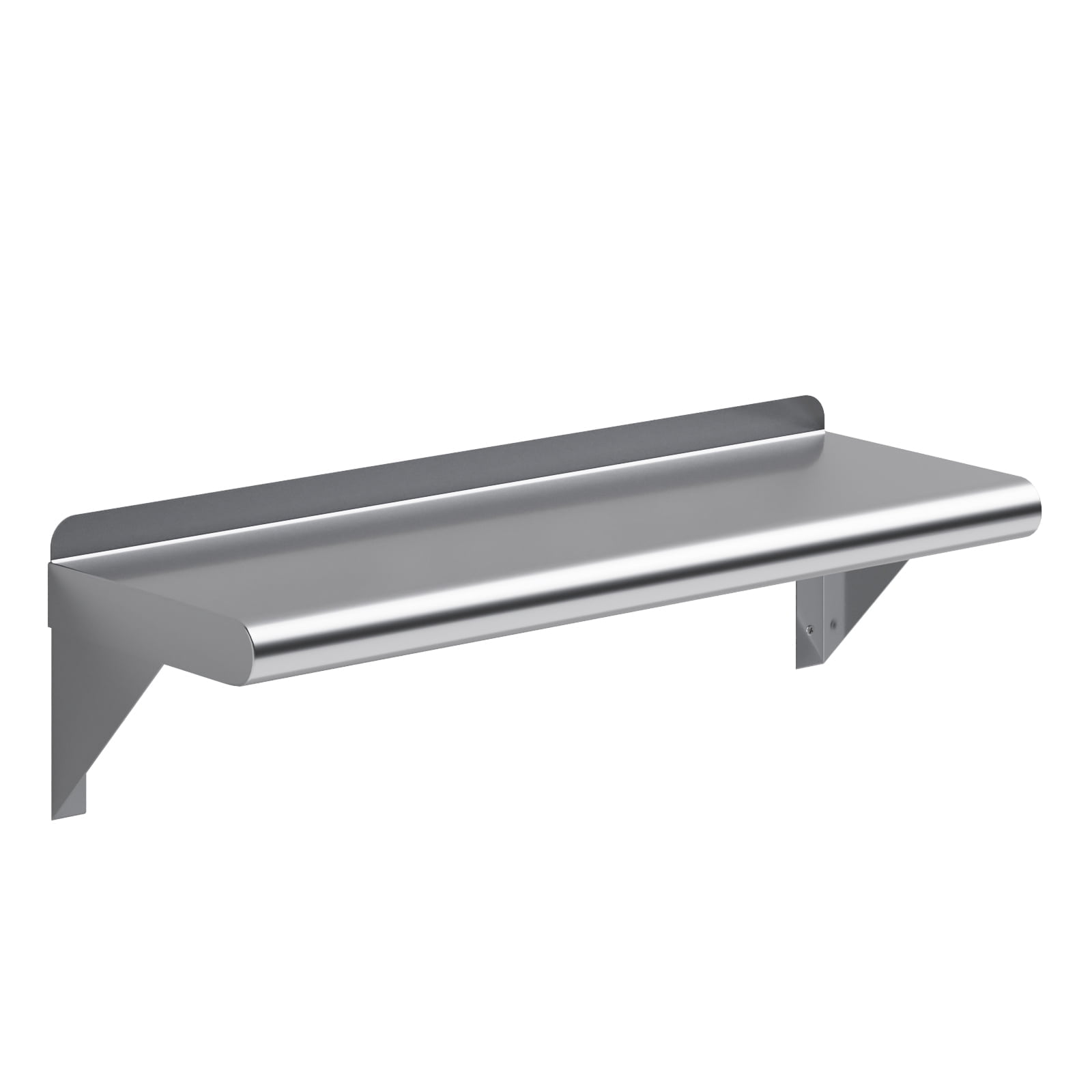 AmGood 8 in. x 24 in. Stainless Steel Wall Shelf | NSF Certified ...