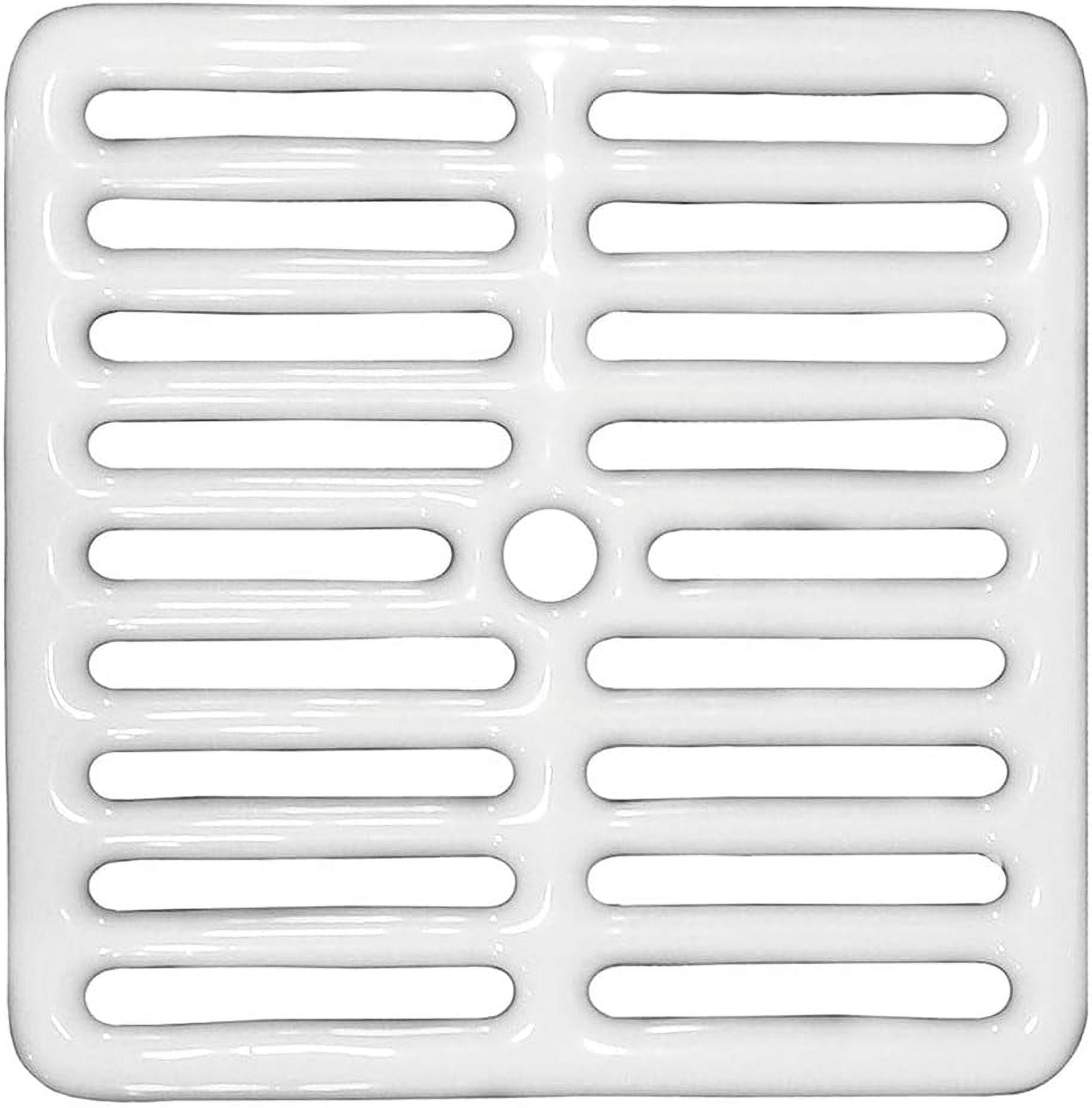 AmGood Floor Sink Top Grate | Cast Iron with Ceramic Surface ...