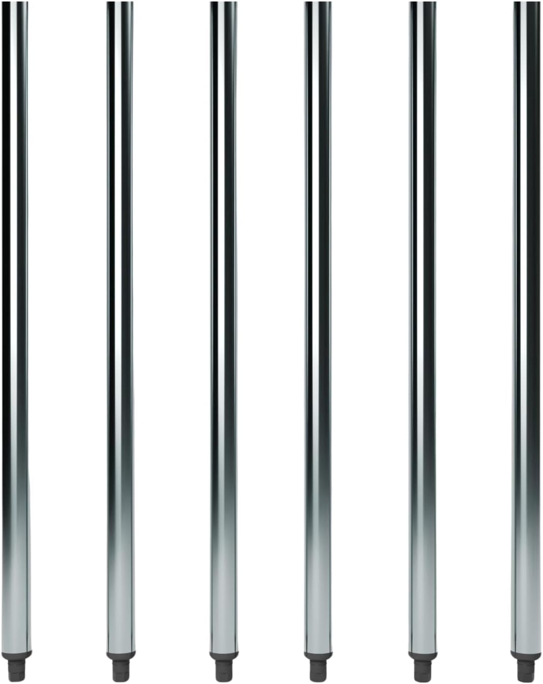 AmGood Galvanized Steel Legs for Work Tables (33" Legs, 6 PACK ...