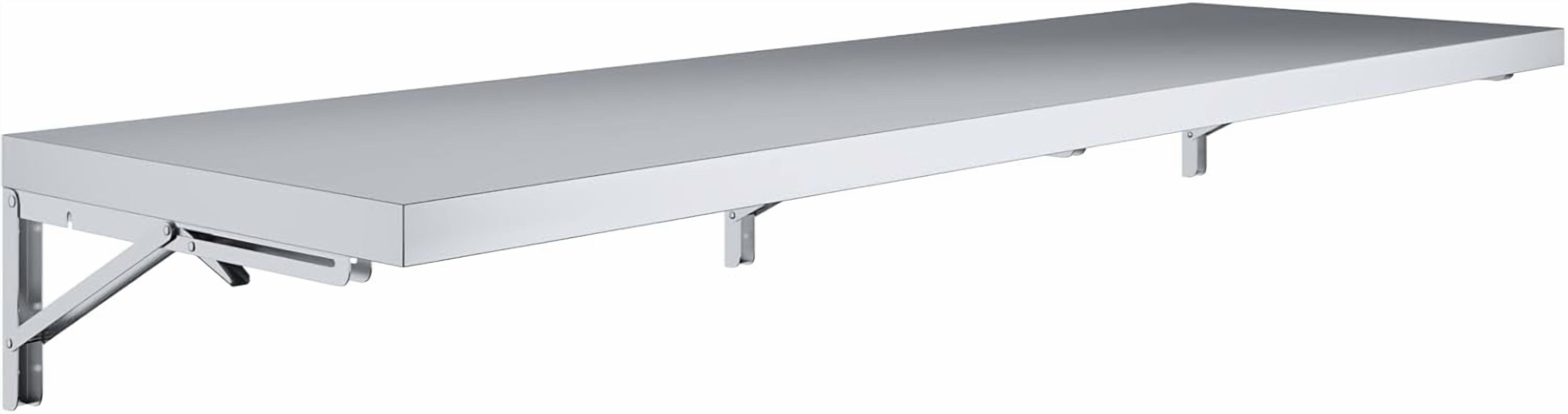 AmGood Stainless Steel Folding Wall Shelf 18 in. x 60 in. | NSF ...