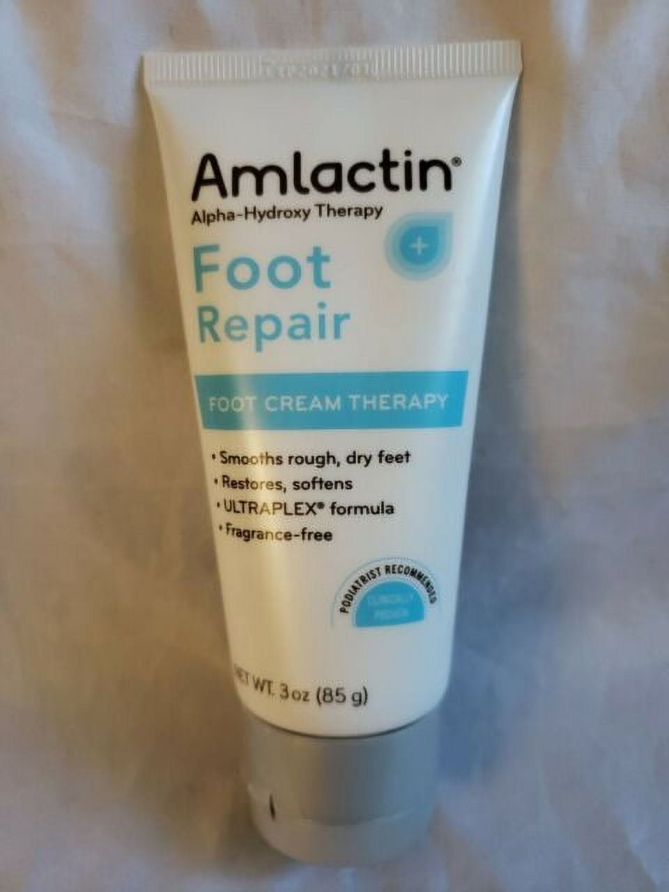 "AmLactin Alpha-Hydroxy Therapy Foot Repair Foot Cream, 3 Oz" - Walmart.com