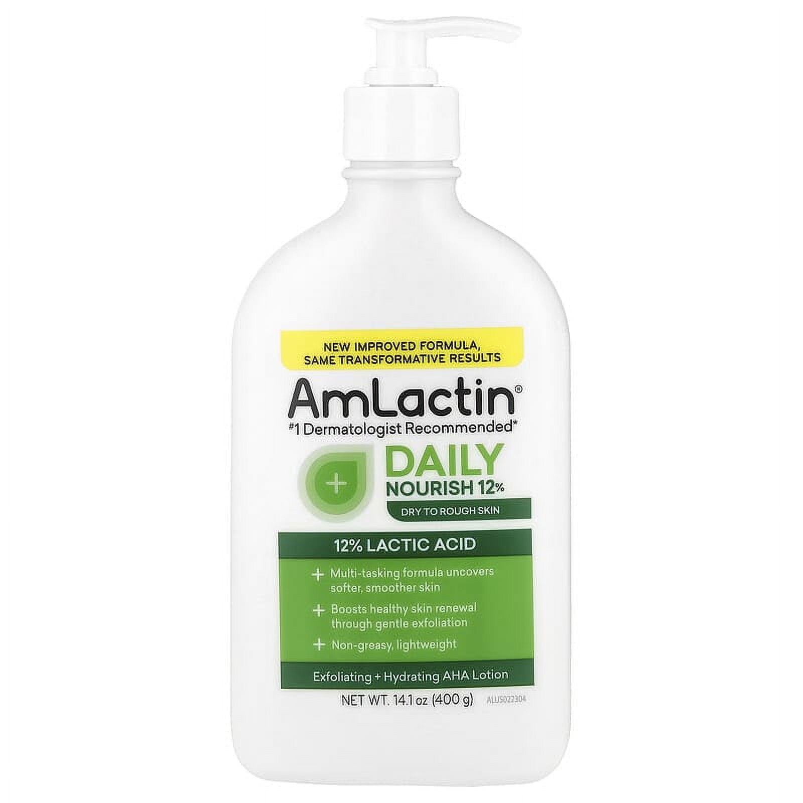 AmLactin, Daily Moisturizing Lotion, Fragrance Free, 14.1 oz (400 g ...