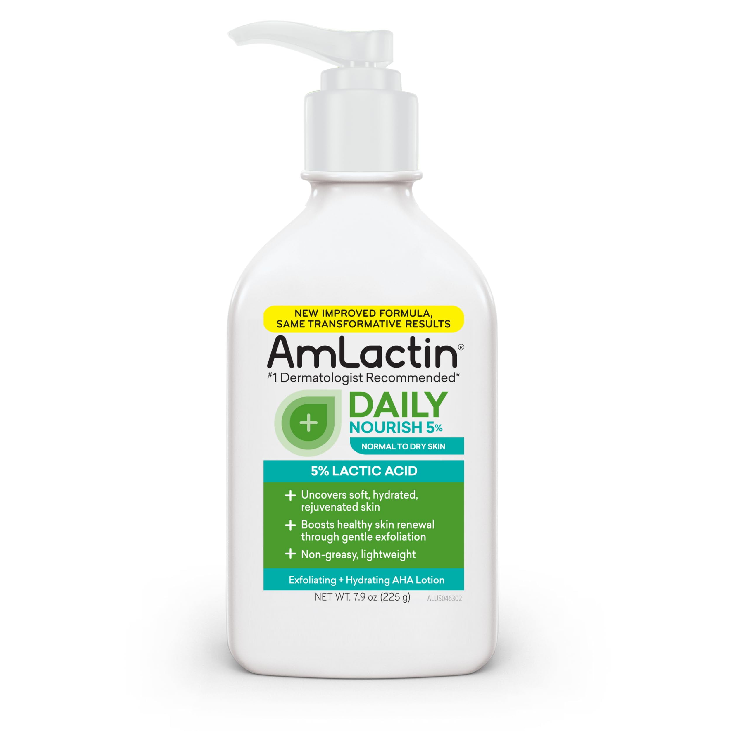 AmLactin Daily Nourish 5% TSF6 - 7.9 oz Body Lotion with 5% Lactic Acid ...