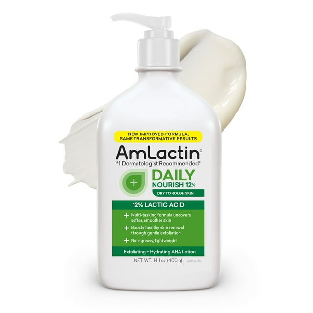 AmLactin Daily Body Lotion, Alpha Hydroxy Therapy, 12% Lactic Acid ...