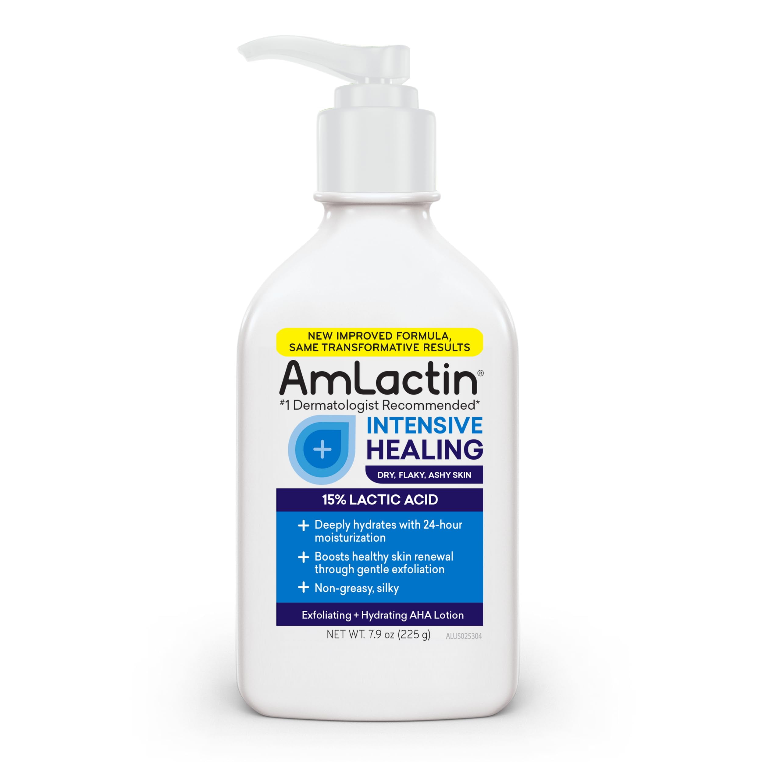AmLactin Intensive Healing Body SAF21 Lotion for Dry 7.9 oz Pump Bottle ...