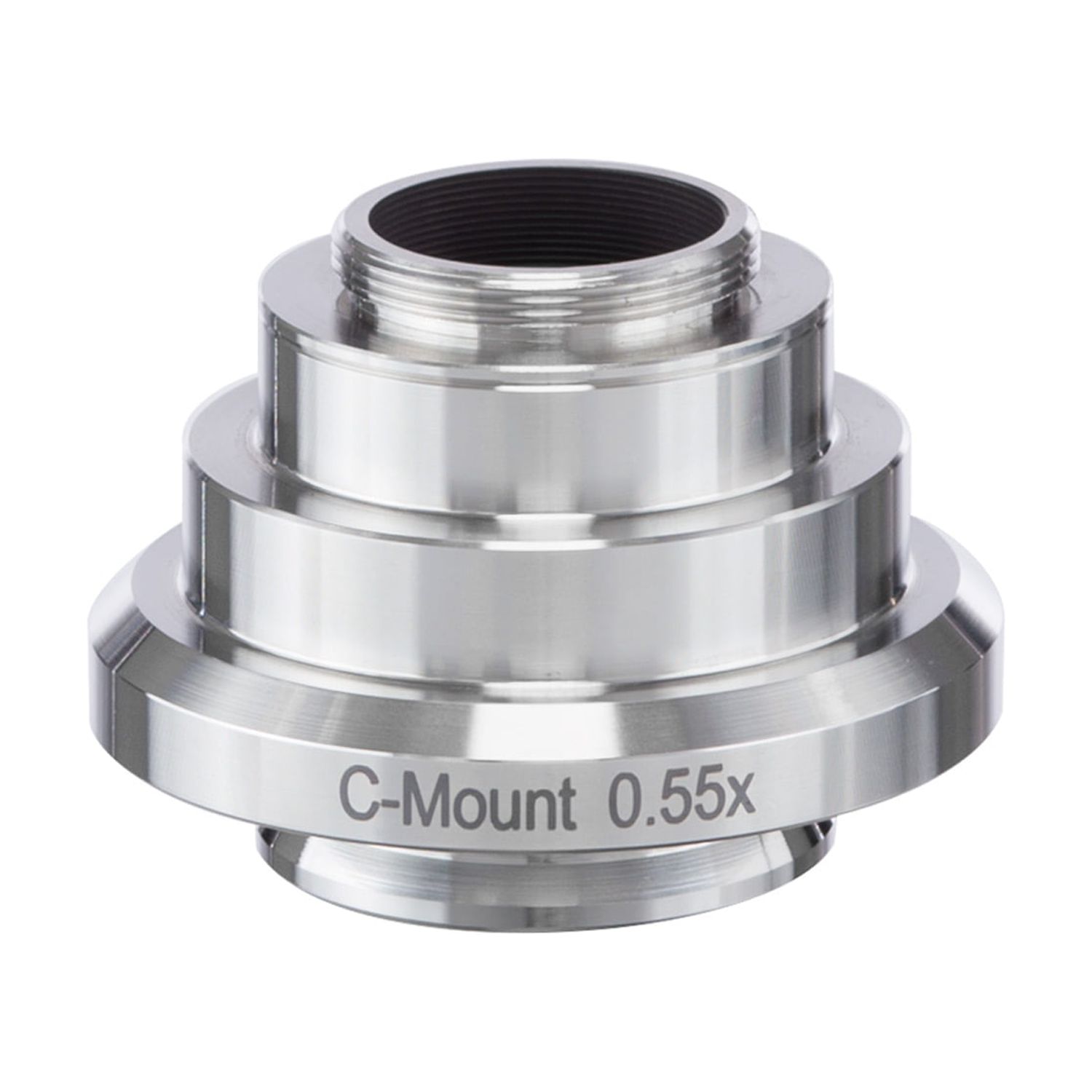 AmScope 0.55X Stainless Steel C-mount Camera Adapter for Leica ...
