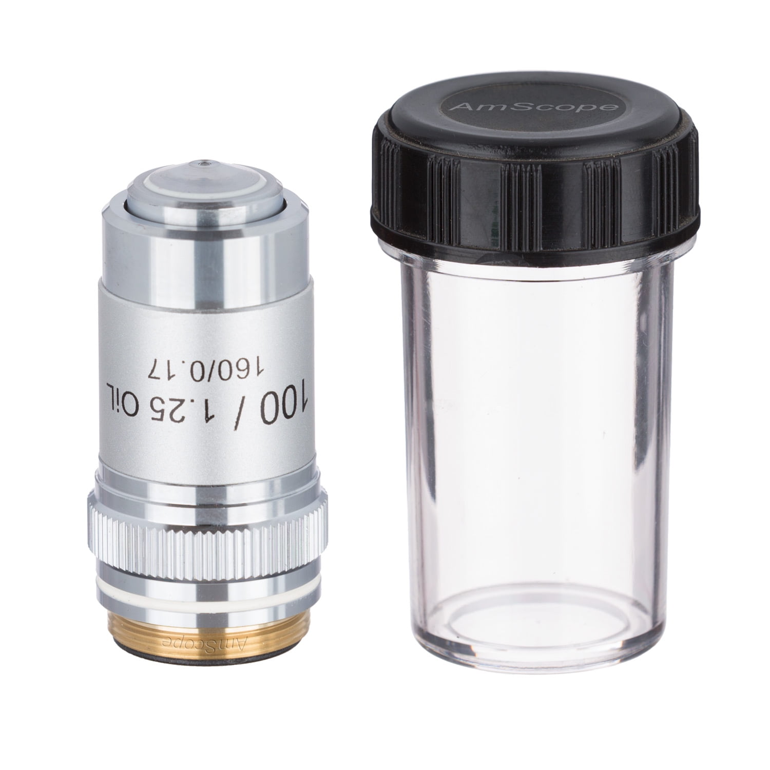 AmScope 100X (Oil) Achromatic Microscope Objective New - Walmart.com
