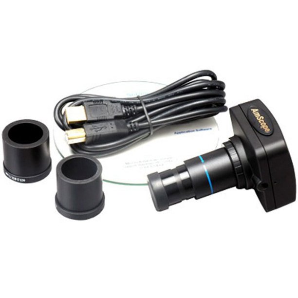 AmScope 10MP USB2.0 Microscope Digital Camera with Calibration Kit ...