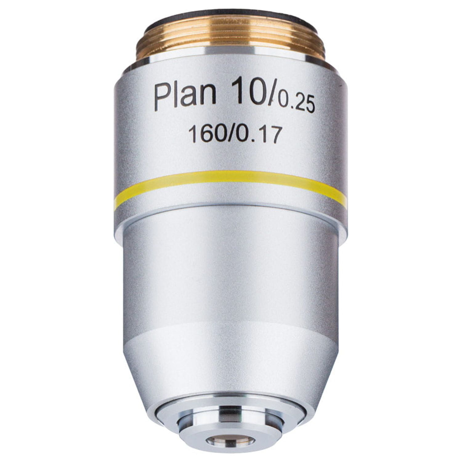 AmScope 10X Plan Achromatic Compound Microscope Objective Lens New ...