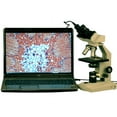 AmScope 2000X Vet High Power Binocular Microscope + USB Camera ...