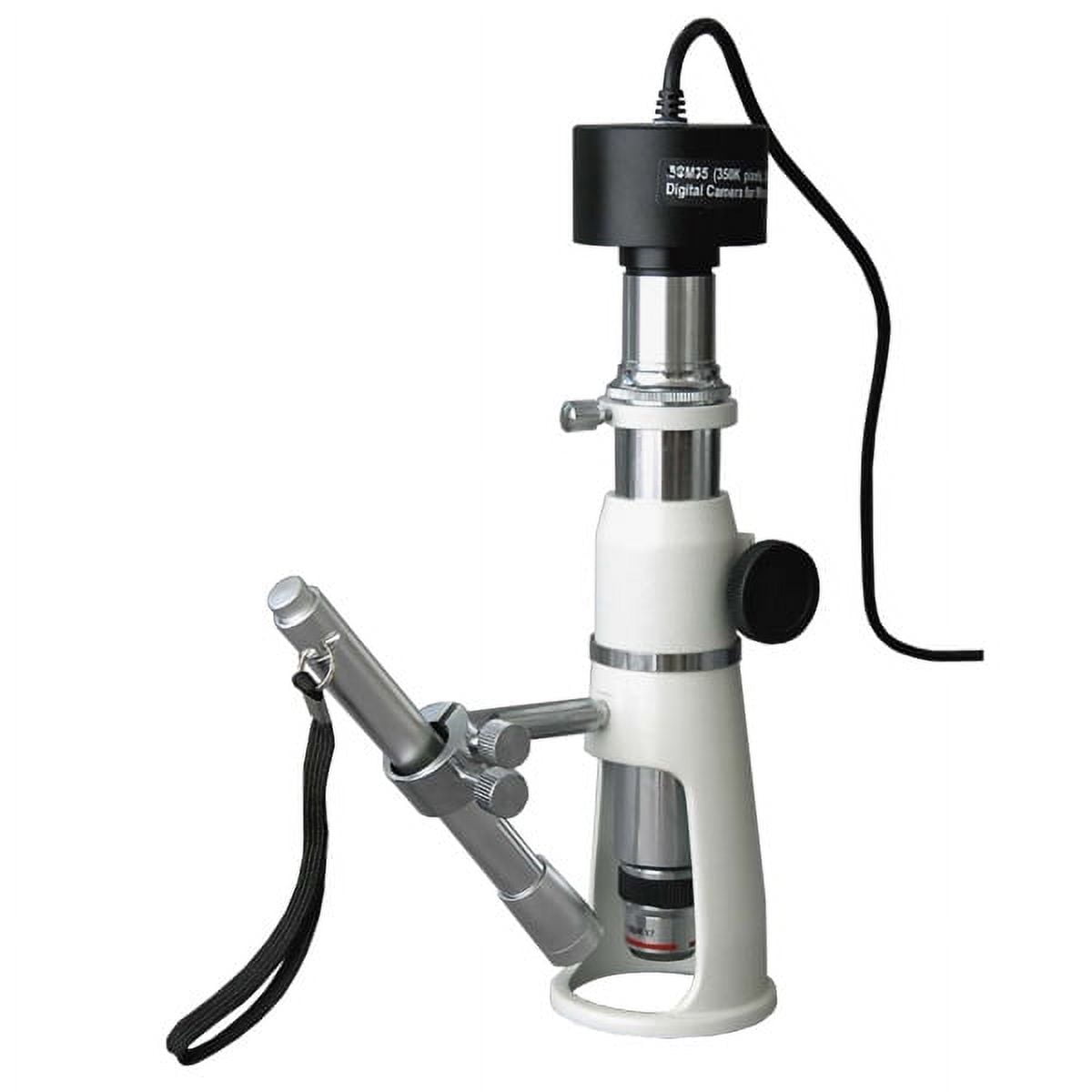 AmScope 20X-50X-100X Shop Measuring Microscope + 1.3MP Digital Camera ...