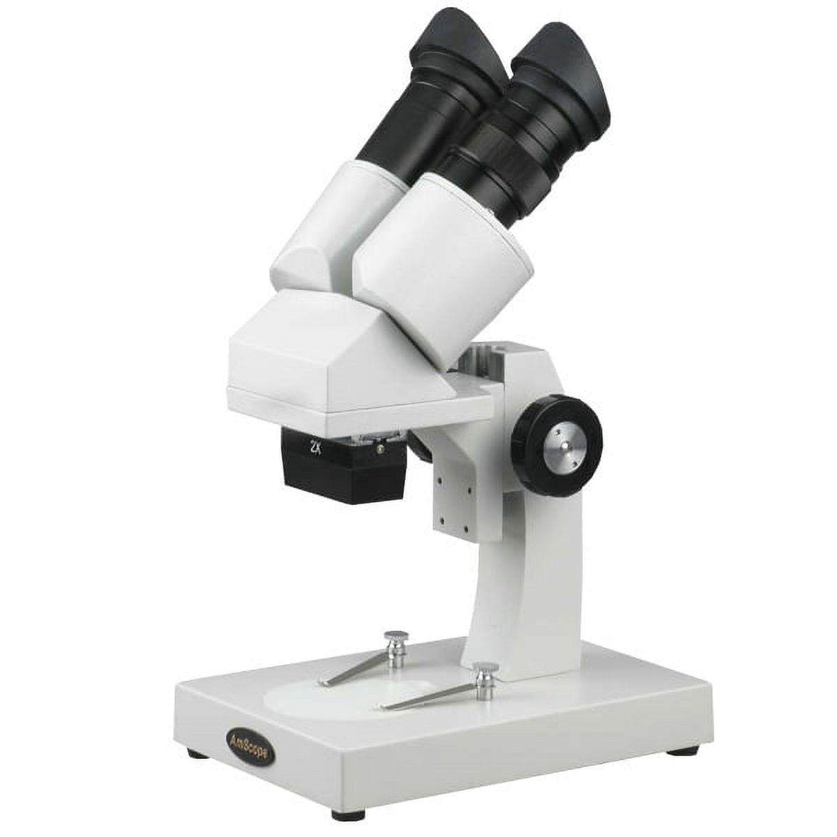 AmScope 20x and 40x Binocular Stereo Microscope - Walmart.com