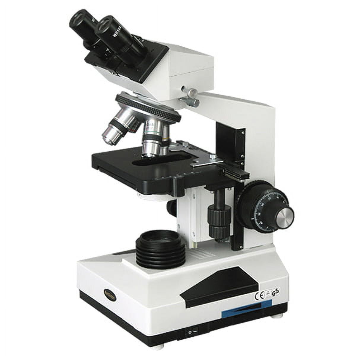 AmScope 40X-1600X LED Binocular Compound Microscope New - Walmart.com