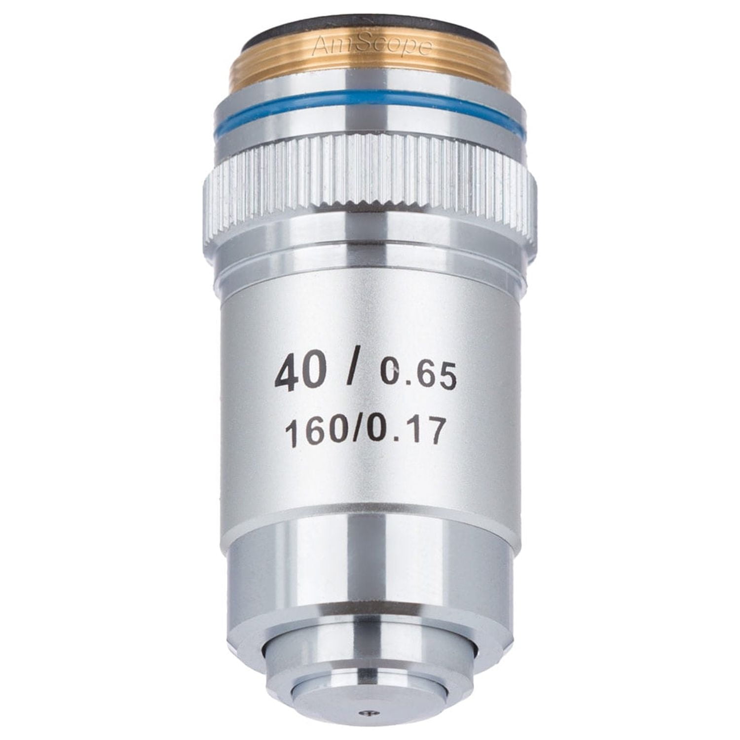 AmScope 40X (Spring) Achromatic Microscope Objective for Compound ...