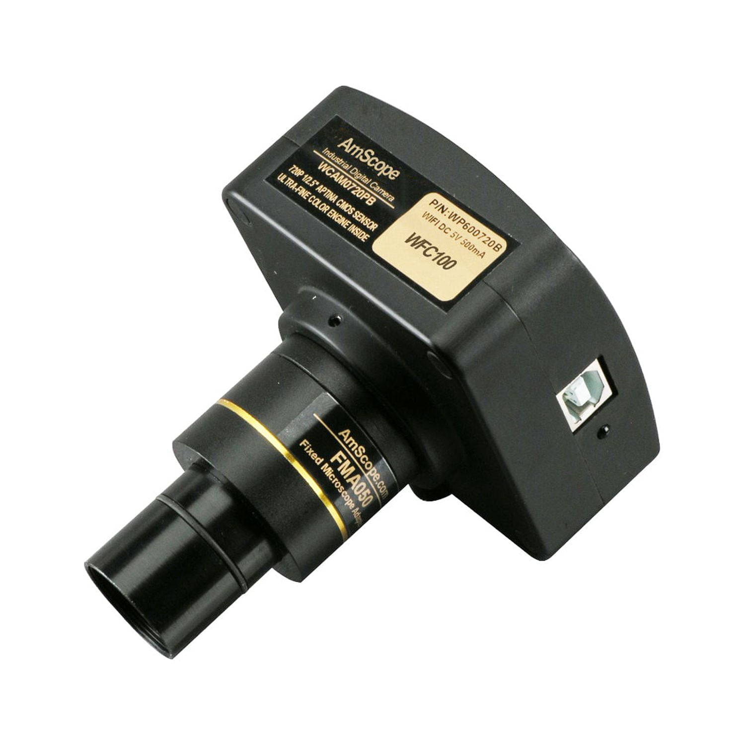 AmScope 720p Wi-Fi Microscope Digital Camera + Software - Walmart.com