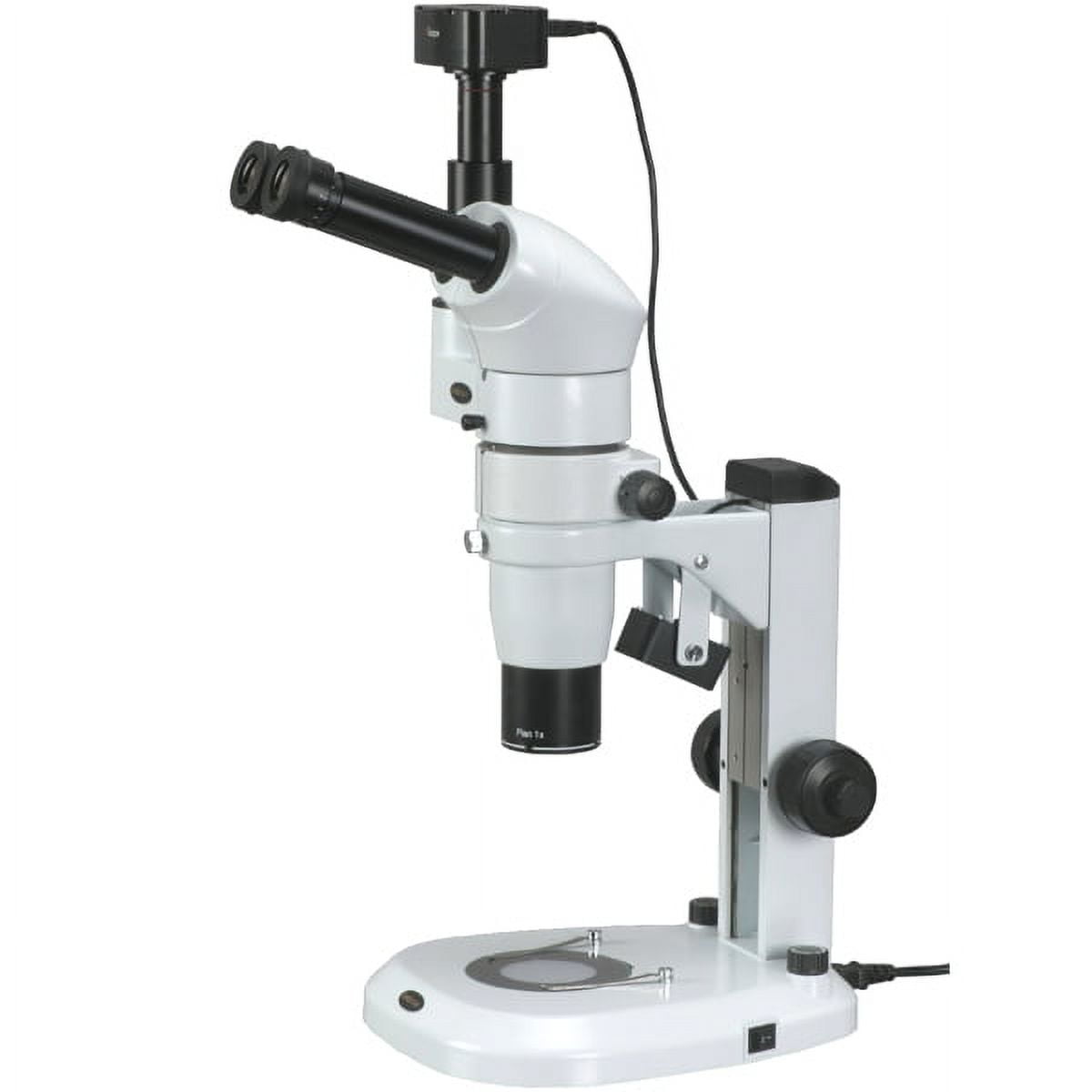 AmScope 8X-80X Common Main Objective Stereo Microscope + 5MP Camera Win ...