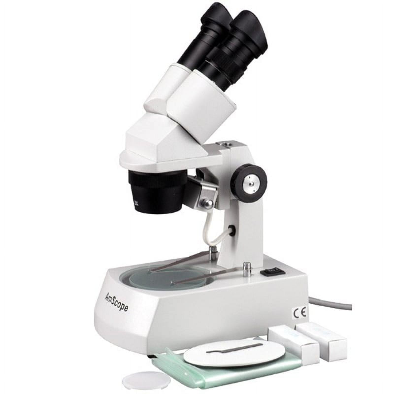 AmScope Binocular Dissecting Stereo Microscope 10X-15X-30X-45X ...