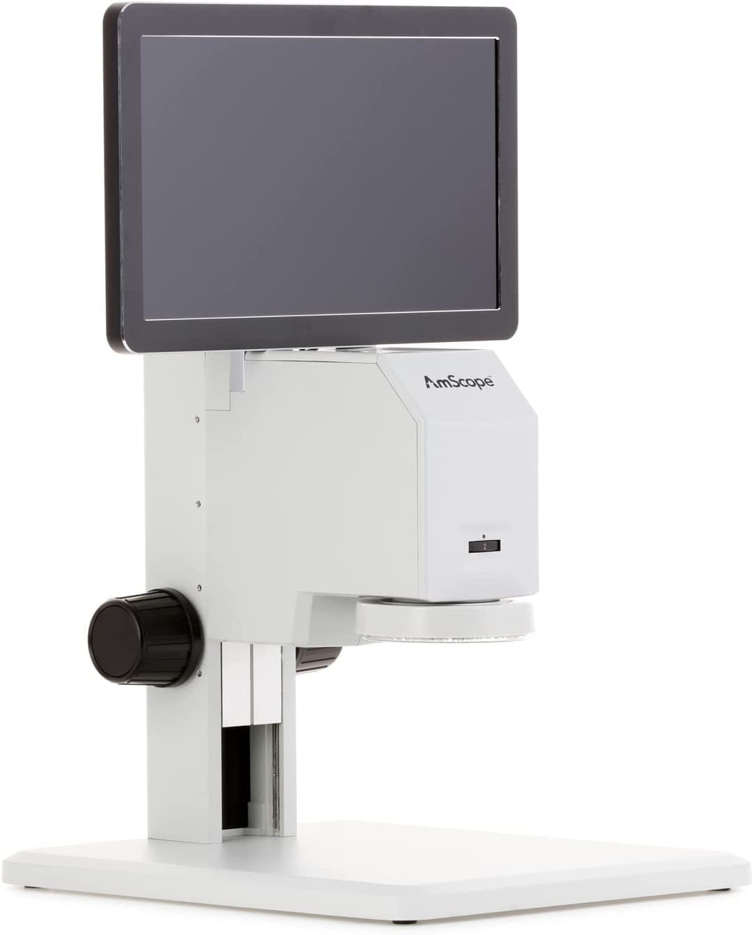 AmScope - Digital Microscope for Industrial Inspection with 0.7X-4.5X Magnification and 11.6" HD ...