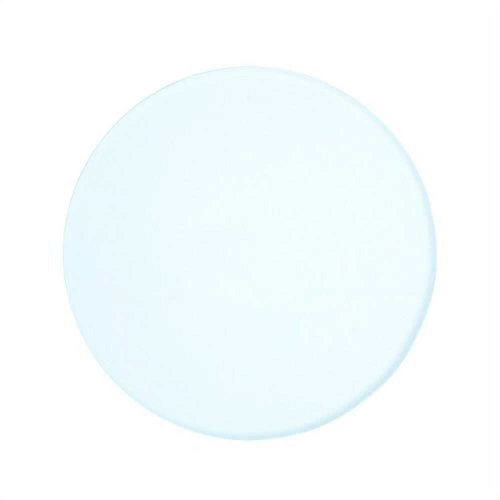 AmScope GP-95 3-3/4 Inch (95mm) Frosted Round Glass Plate for Stereo ...