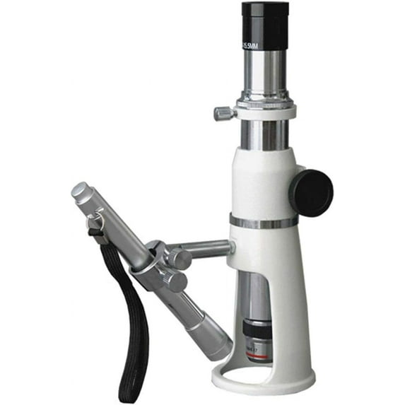 AmScope H50 Handheld Stand Measuring Microscope, 50x Magnification ...