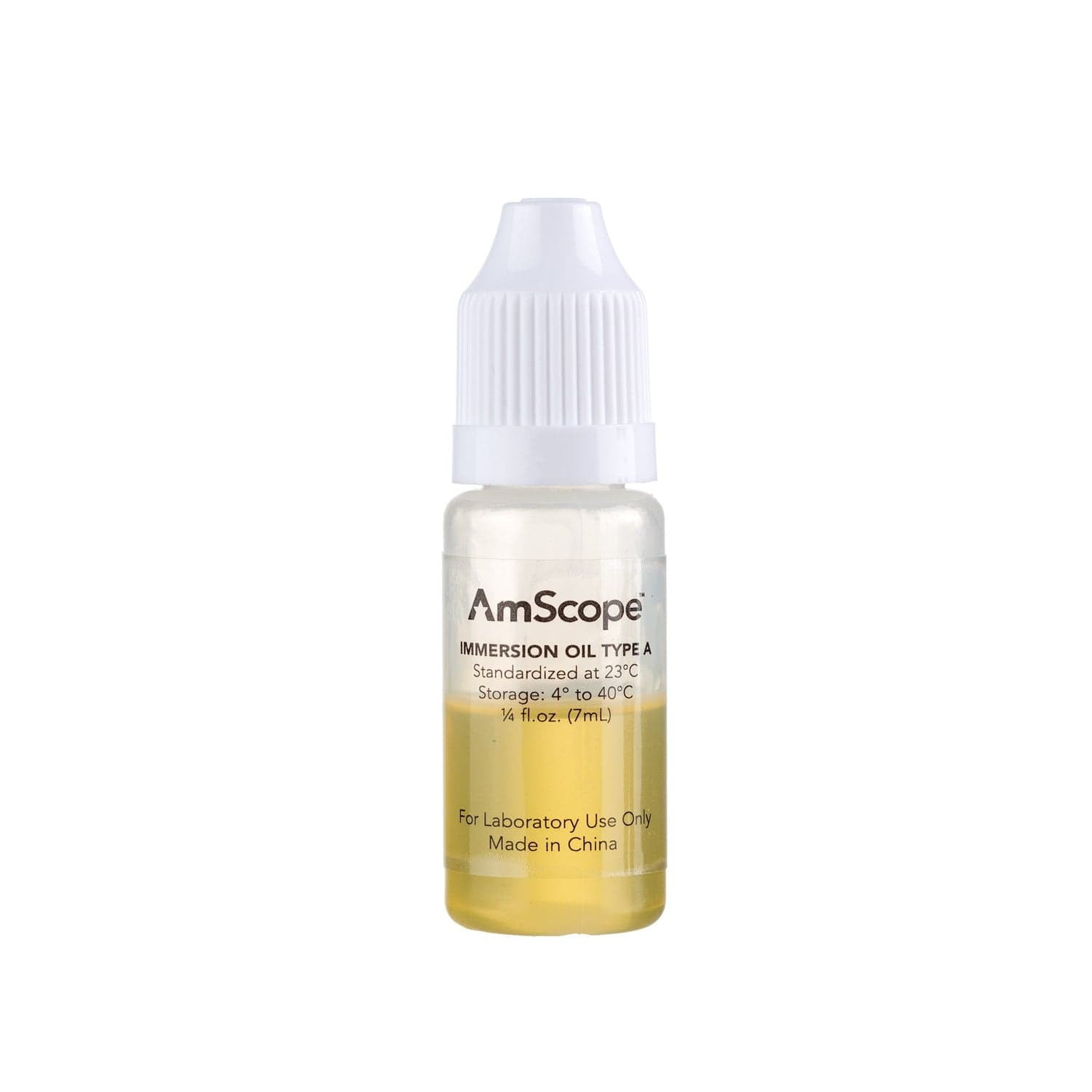 AmScope Type A Low-Viscosity Immersion Oil for Light Microscopy - 7 ml ...